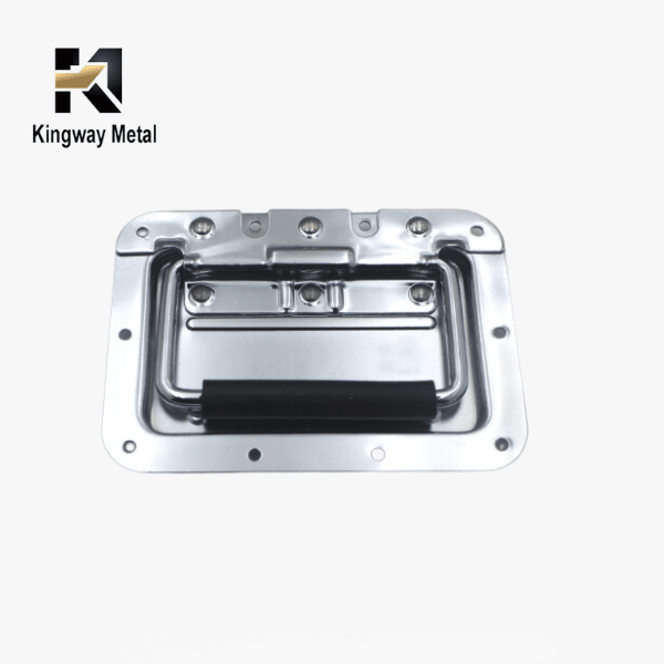 Medium Zinc plated Recessed Case Handle - Kingway Metal